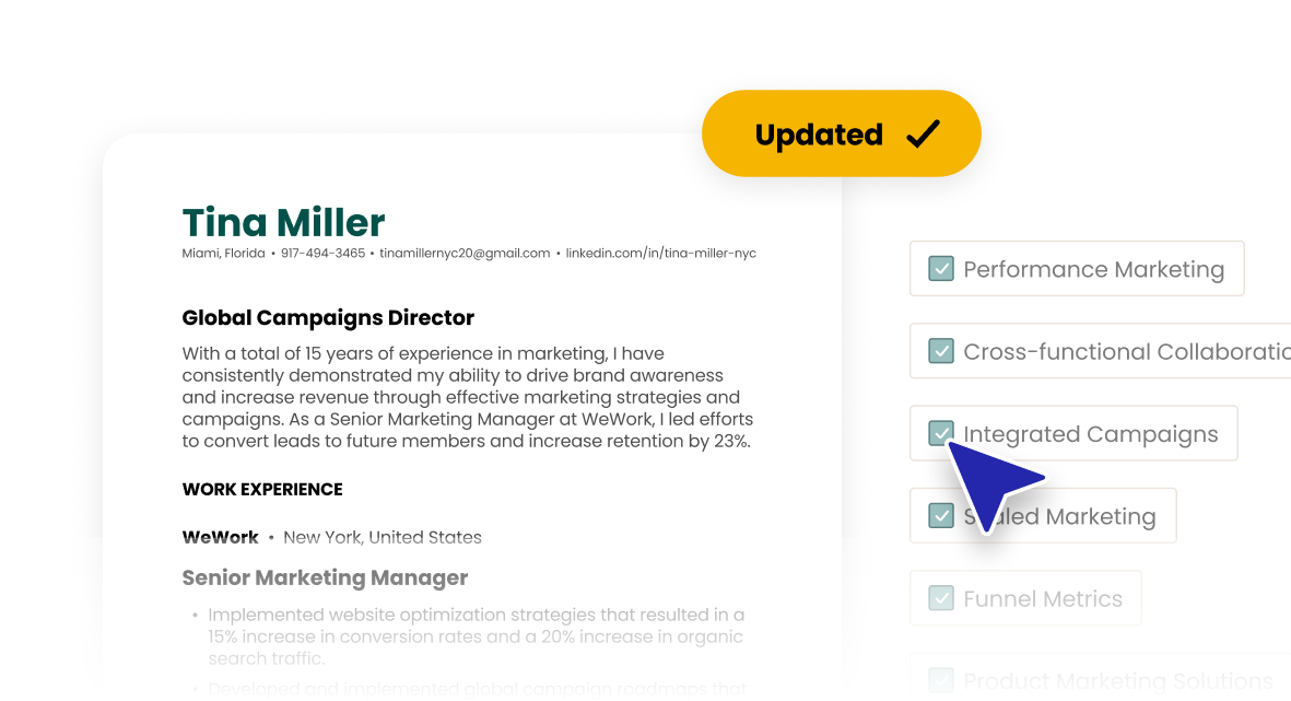 Resume Rewriter - Revise & Improve Your Resume with AI
